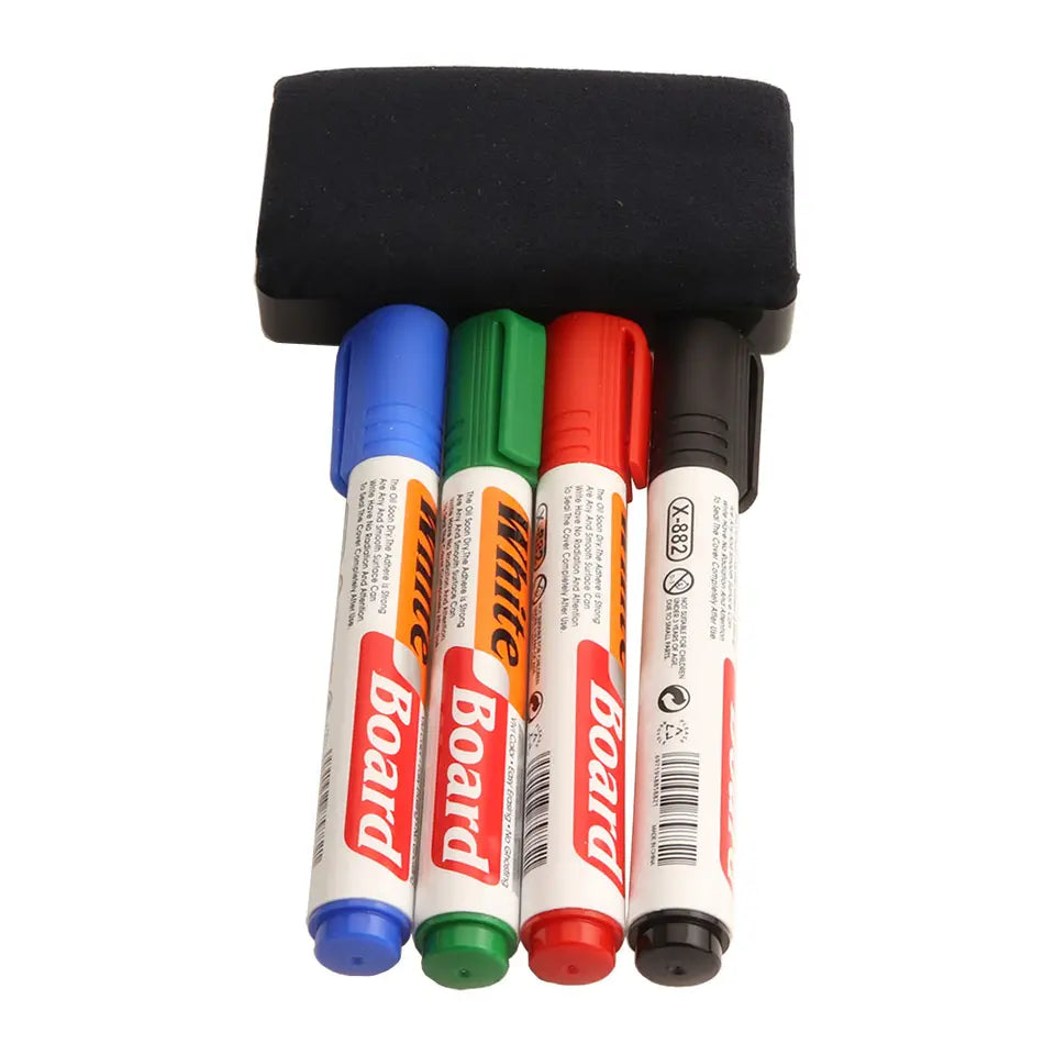 White Board Dry Erase Markers with Eraser Set – TheCEO.Store