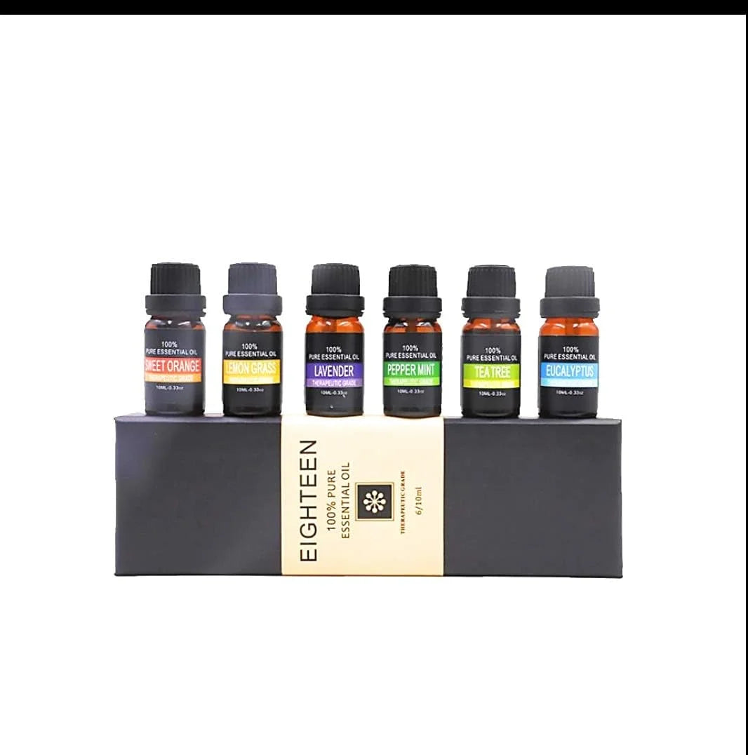 Therapeutic Grade 100% Pure Essential Oil Set of 6 – TheCEO.Store