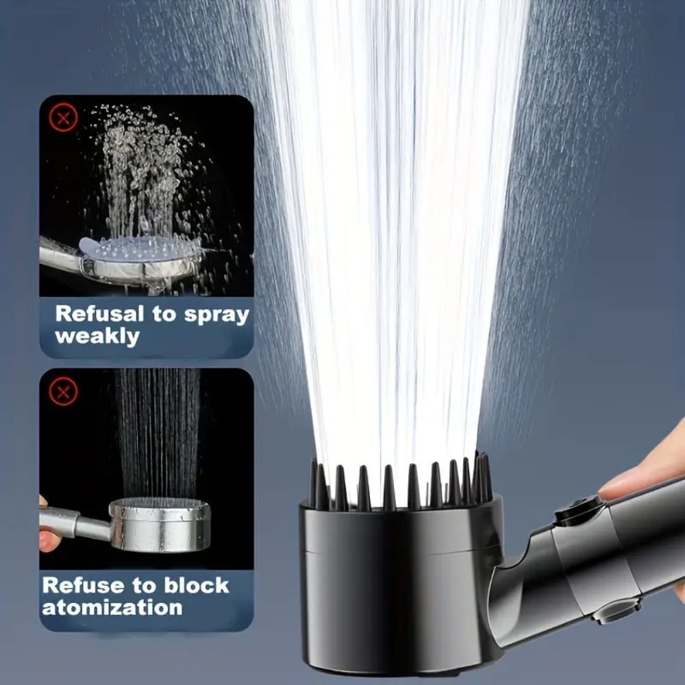 Pressurized Handheld Round Massage Shower Head – TheCEO.Store