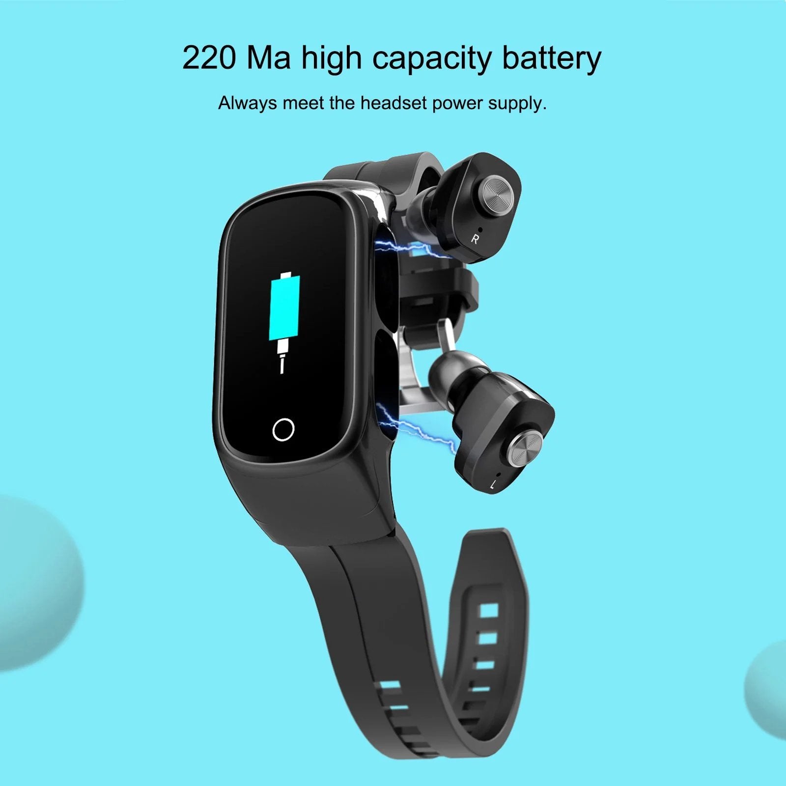 2-In-1 Smart Watch & Earbuds Fitness True Wireless Combo – TheCEO.Store