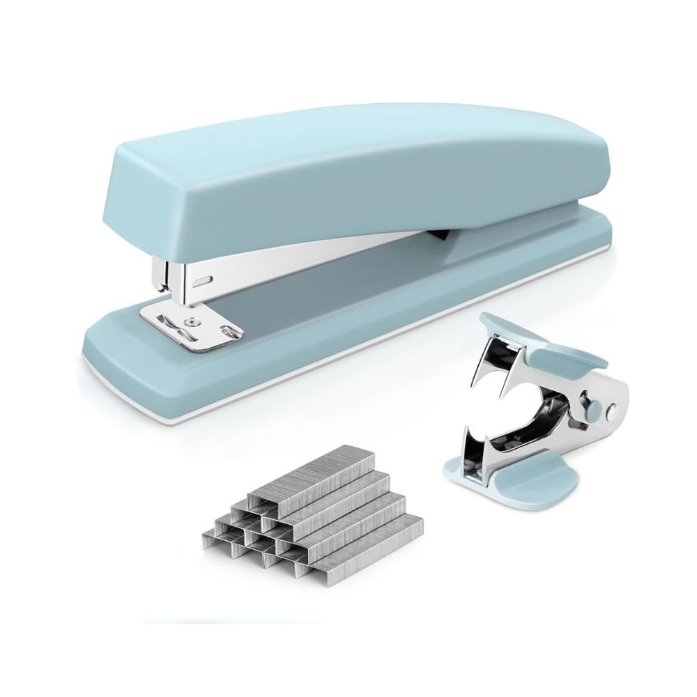 Metal Full Strip Stapler Set with Staples No. 26/6 & Staple Remover ...
