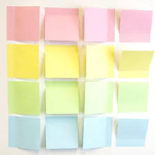 100 Ct. 3x3 Pastel Stick On Notes (4/Pack) – Sticky Notes – TheCEO.Store