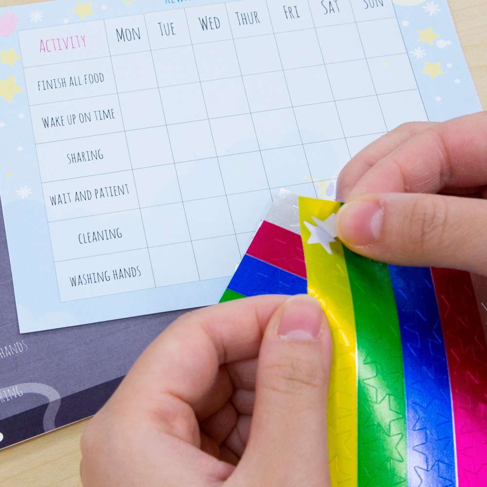 Assorted Color Foil Star Label (660/Pack) – TheCEO.Store