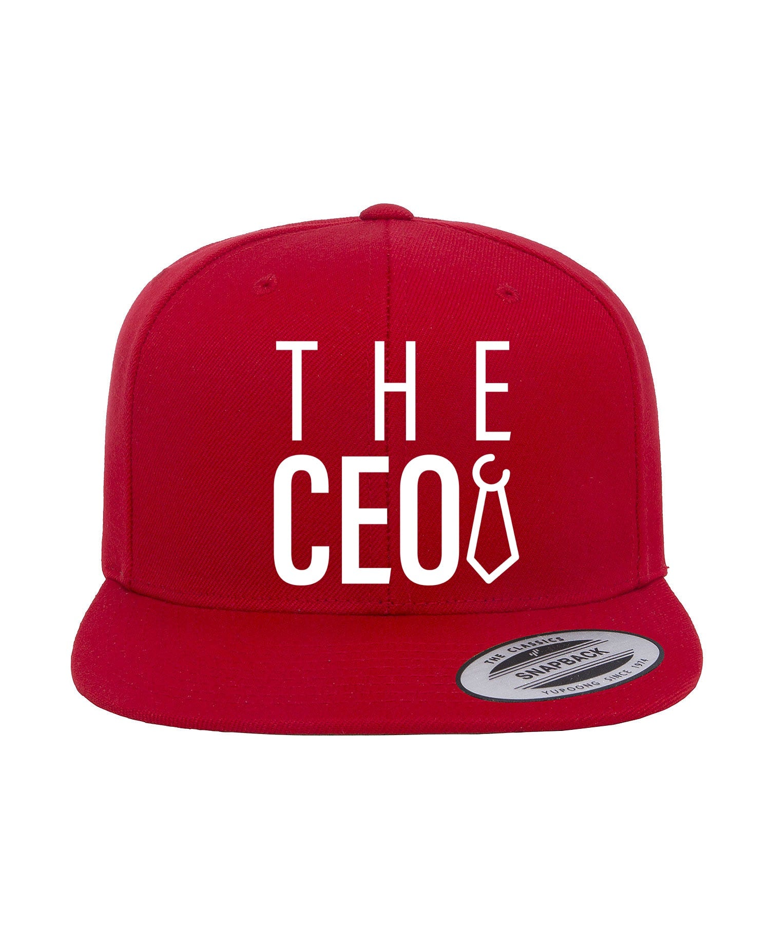 The CEO Flat Bill Snapback Cap – TheCEO.Store