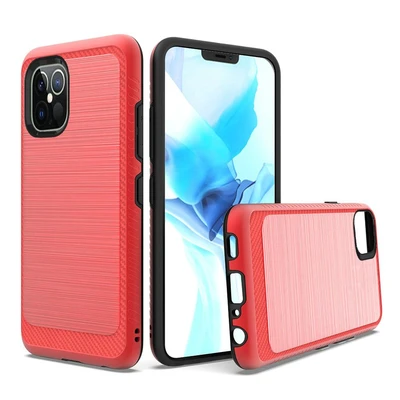 iPhone 12 6.1” Slim Brushed Edged Lining Case – TheCEO.Store