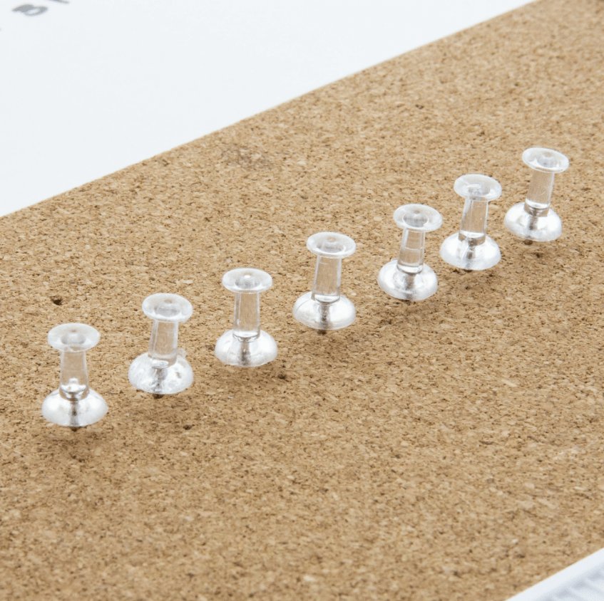 Clear Transparent Push Pins (100/Pack) – TheCEO.Store